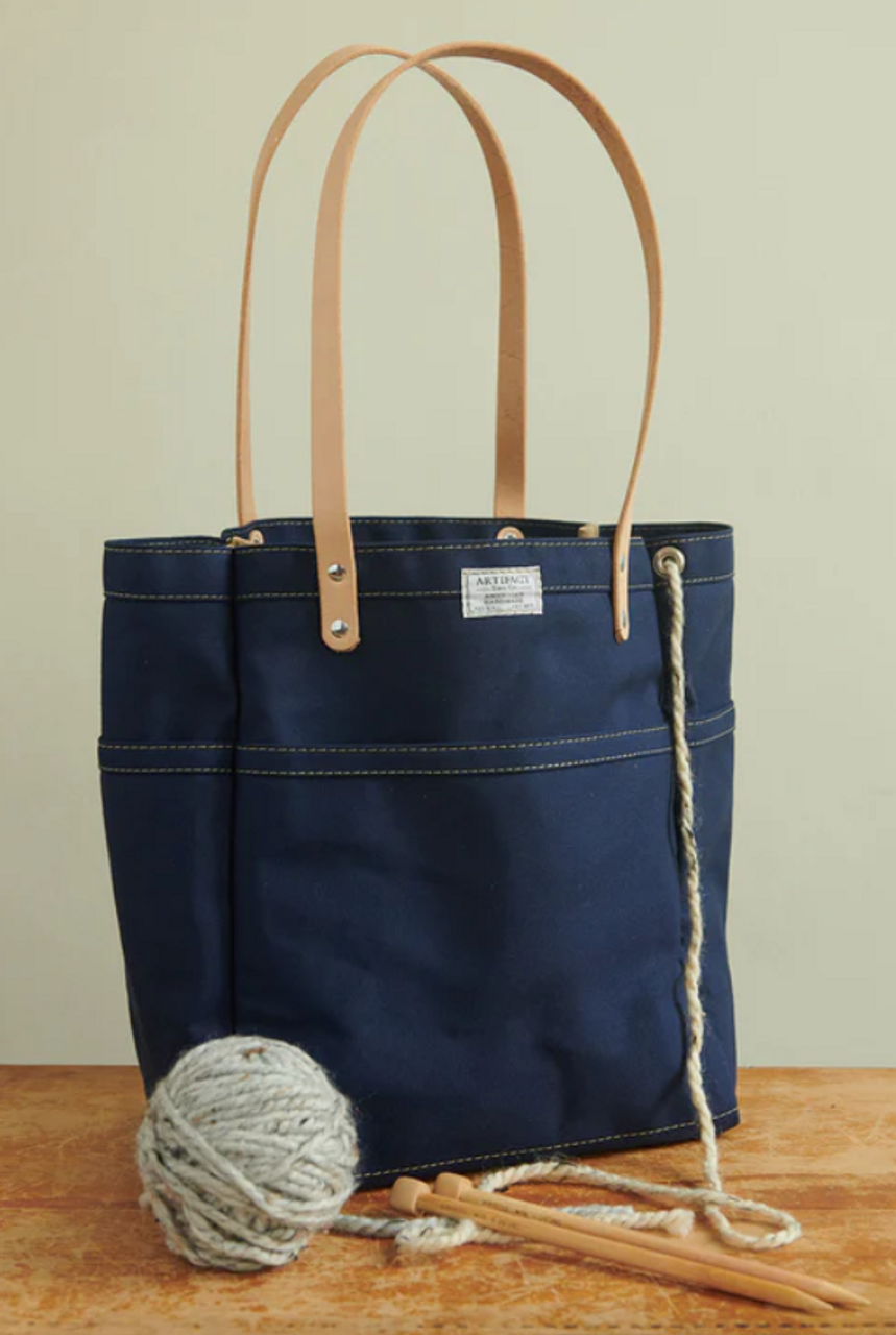 Handmade Excellence: Artifact Bag Co Knitting Project Bag